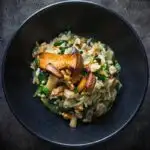 Walnut, Mushroom and Spinach Risotto - Krumpli
