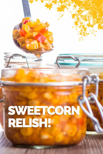 Simple Sweetcorn Relish Recipe - Krumpli