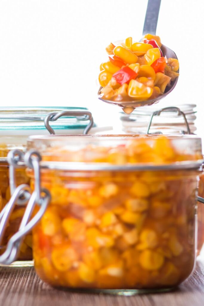 Simple Sweetcorn Relish Recipe - Krumpli