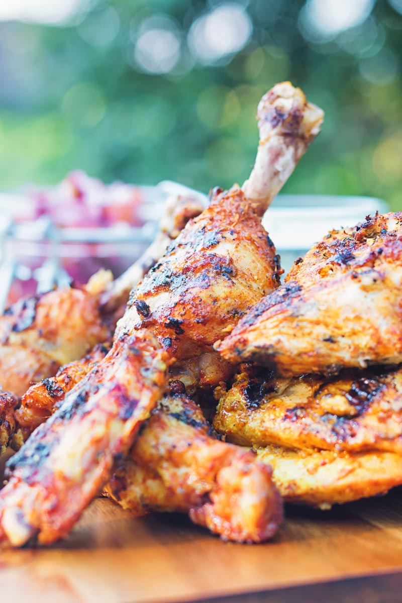 BBQ Tandoori Chicken Recipe | Krumpli