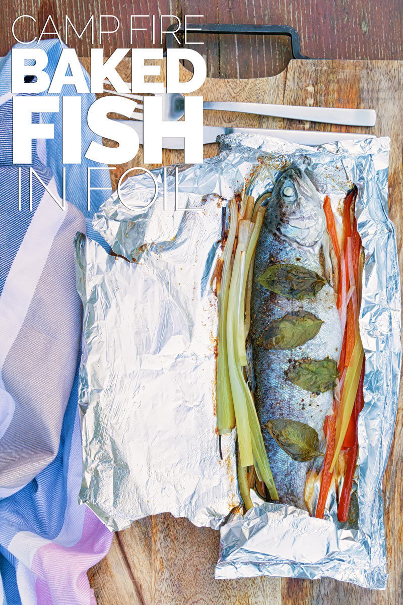 Campfire Baked Fish In Foil - Krumpli