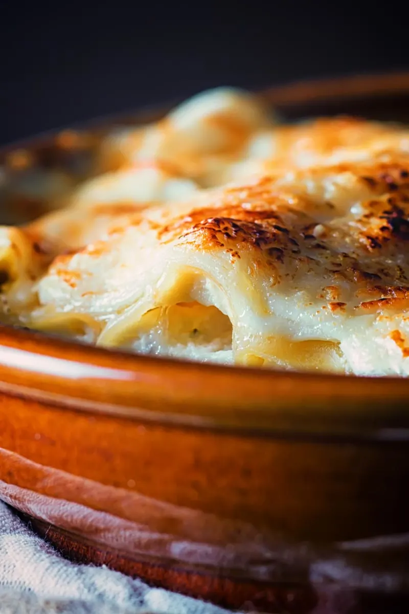 Baked Cauliflower Cannelloni - Krumpli