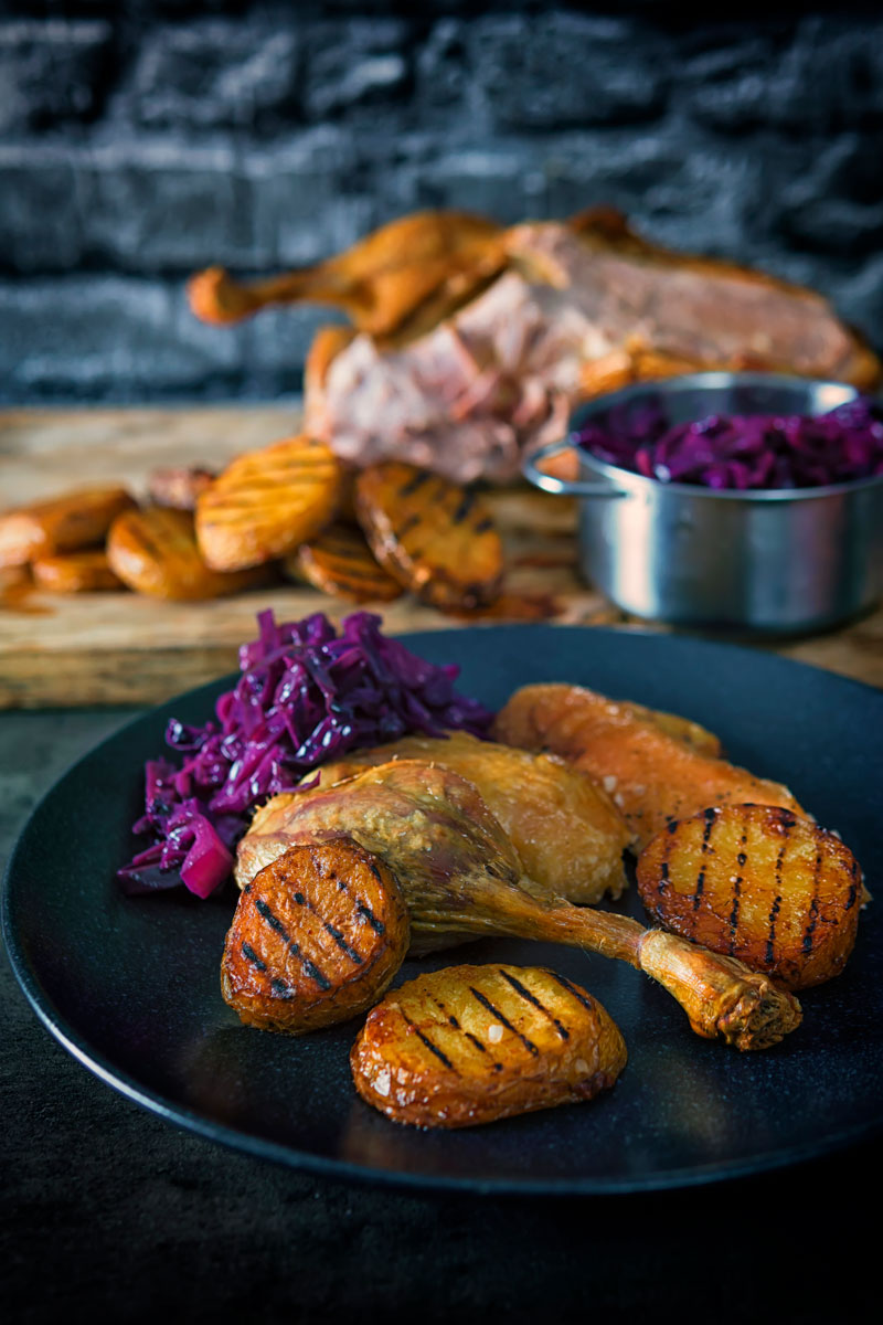 Braised Red Cabbage in Red Wine - Krumpli