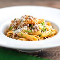 Wild Boar Ragu with Penne Pasta - Krumpli