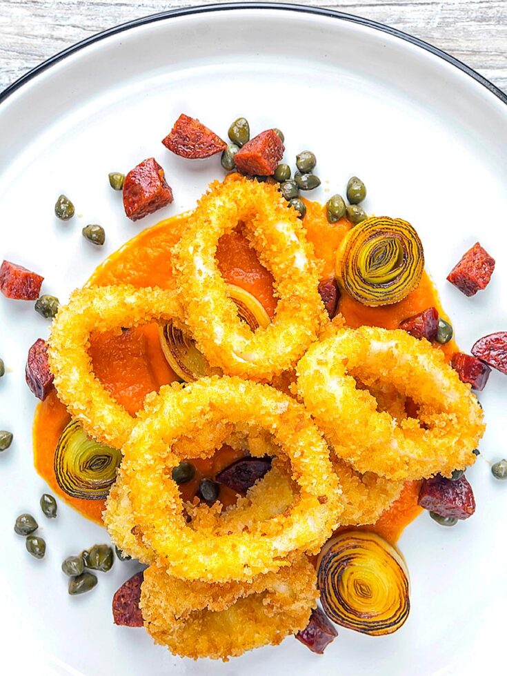 Fried Calamari Perfect Crispy Breaded Squid Rings - Krumpli