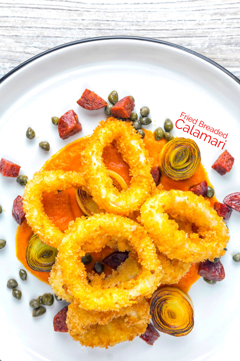 Fried Calamari Perfect Crispy Breaded Squid Rings | Krumpli