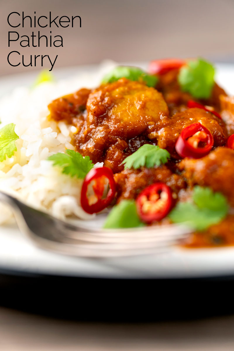 Chicken Pathia Sweet & Sour Curry - Krumpli