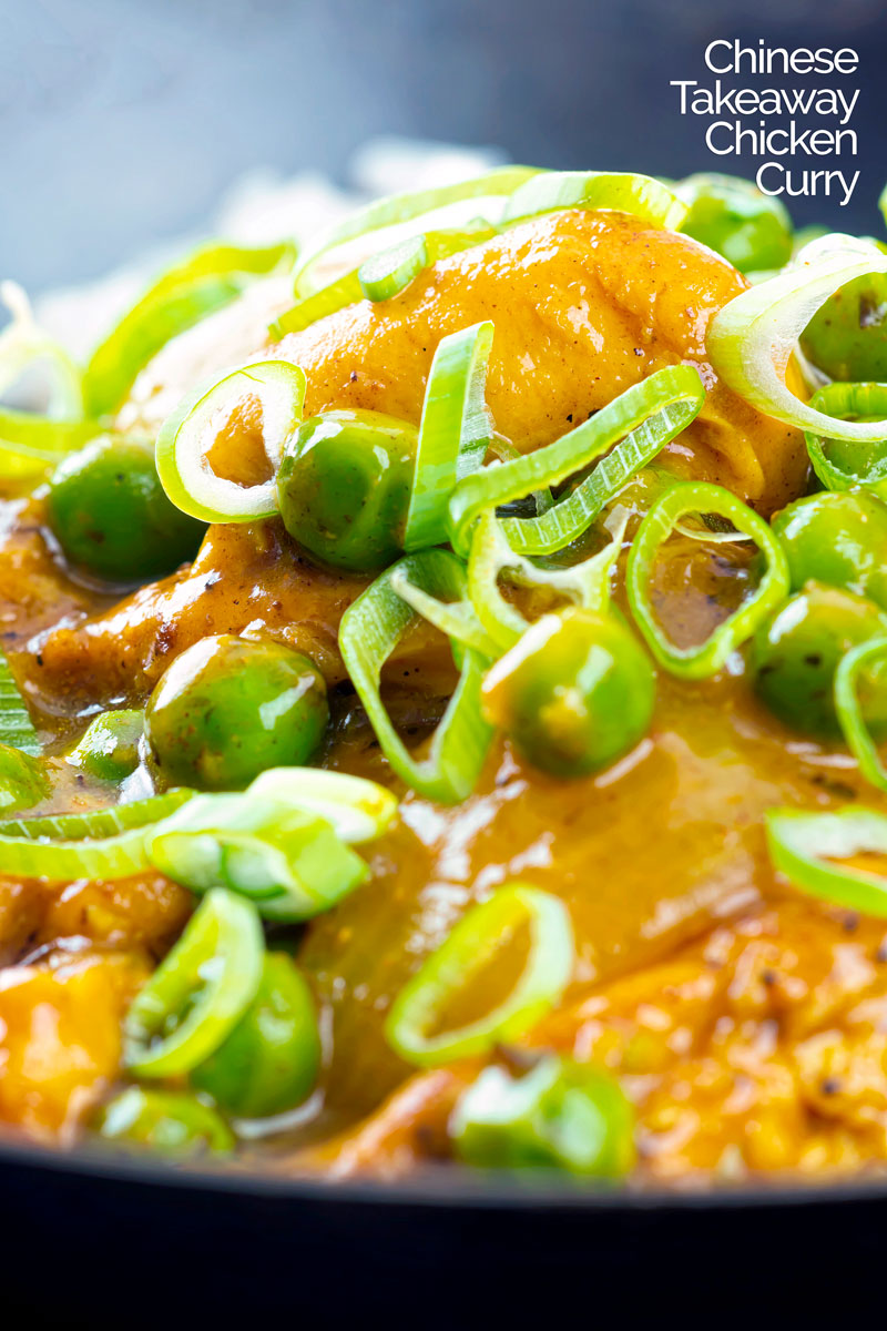 Chinese Chicken Curry British Takeaway Style! - Krumpli
