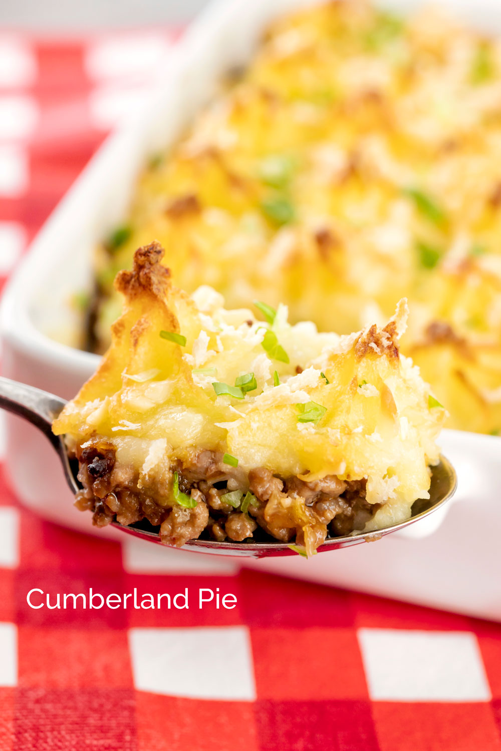Cheesy Cumberland Pie Recipe - Krumpli