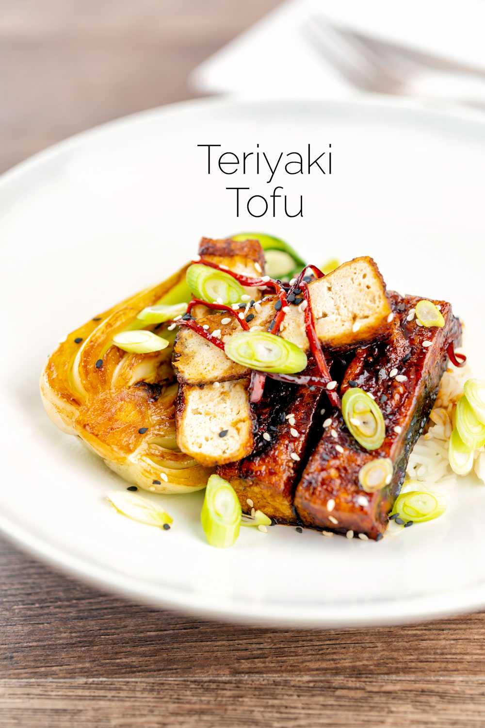Teriyaki Tofu with Pak Choi - Krumpli