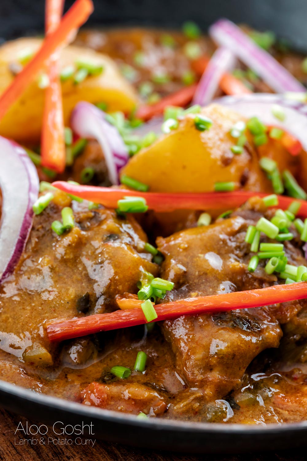 Aloo Gosht Pakistani Lamb and Potato Curry - Krumpli