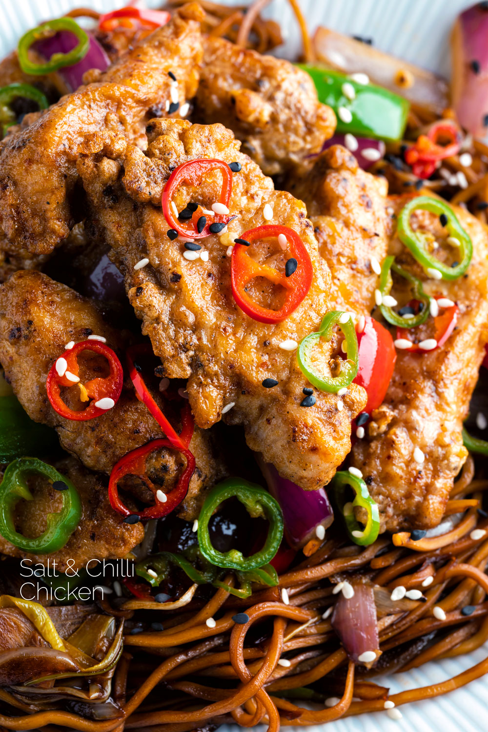 Salt and Chilli Chicken a Quick & Easy Fakeaway - Krumpli