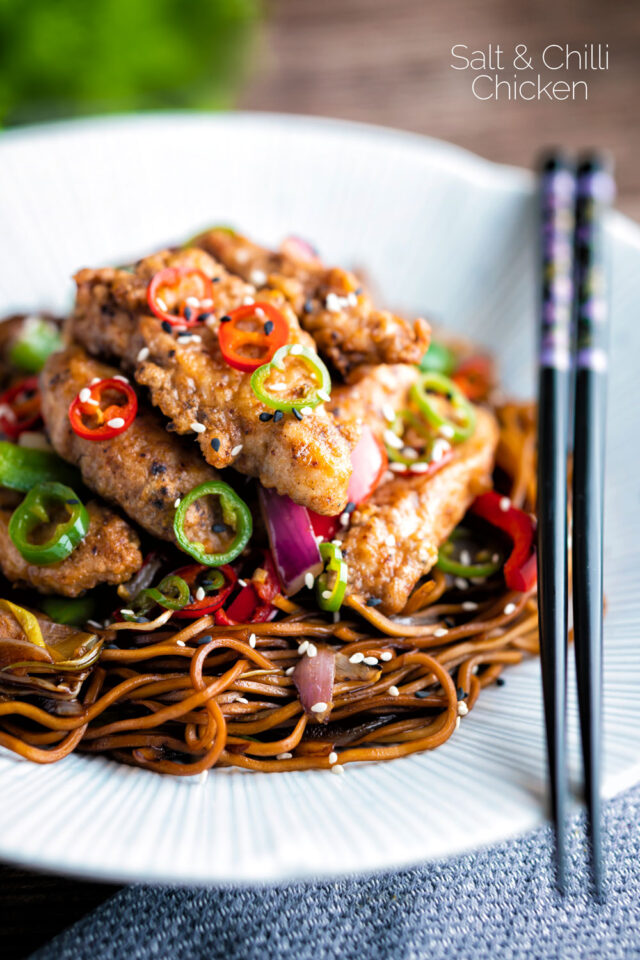 Salt and Chilli Chicken a Quick & Easy Fakeaway - Krumpli