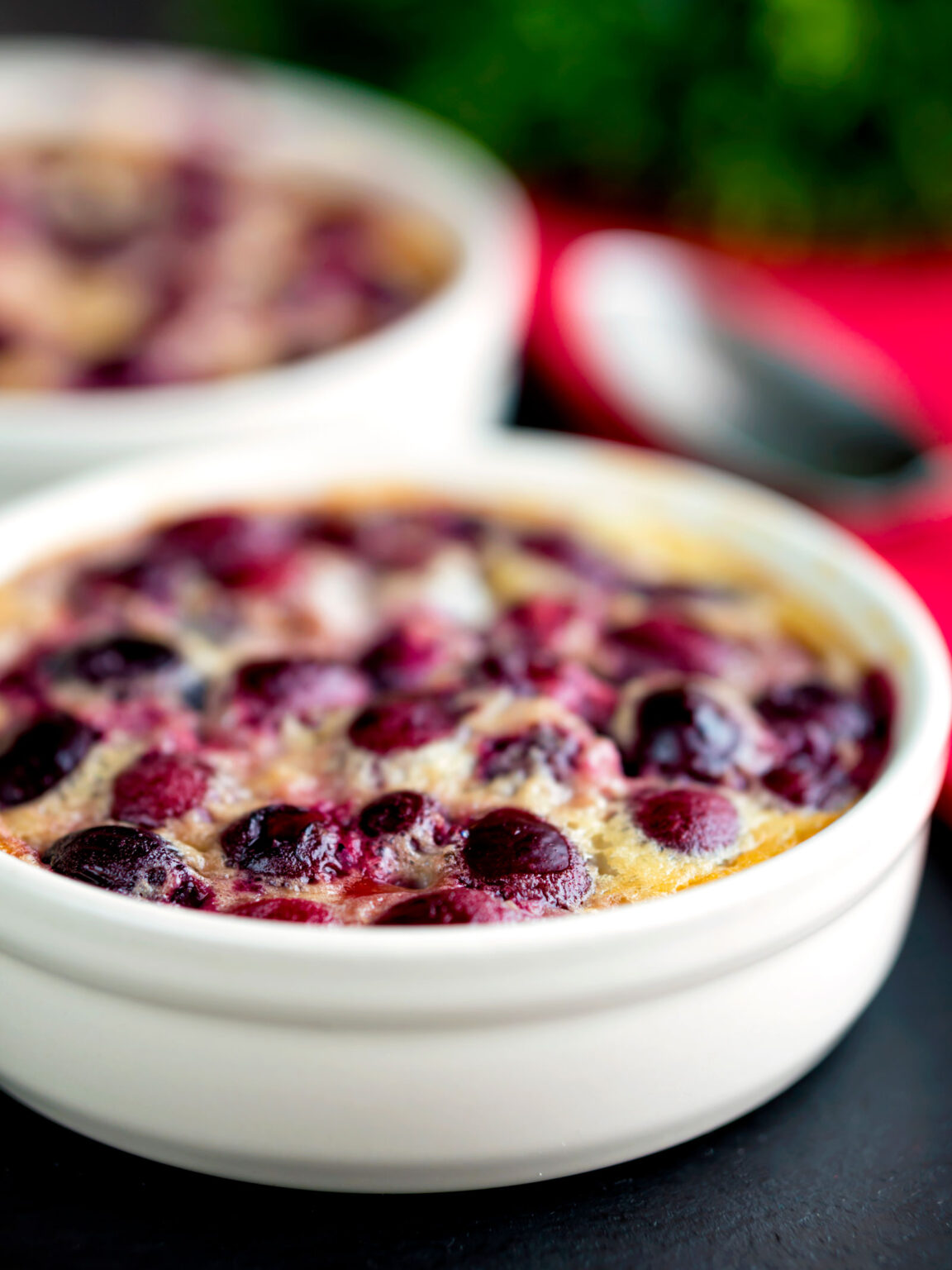 Cherry Clafoutis Classic French Dessert - Krumpli