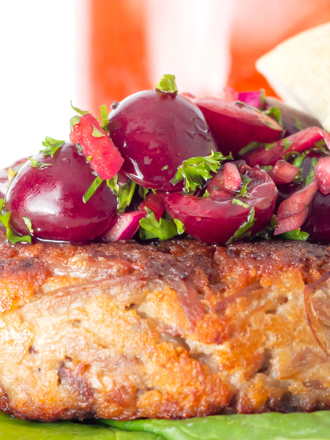 Shredded Duck Burgers with Balsamic Cherry Salsa - Krumpli