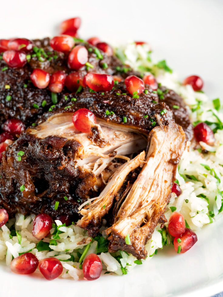 Fesenjan, Iranian Chicken, Walnut & Pomegranate Stew - Krumpli