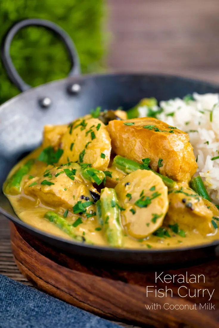 Keralan Fish Curry with Coconut Milk - Krumpli