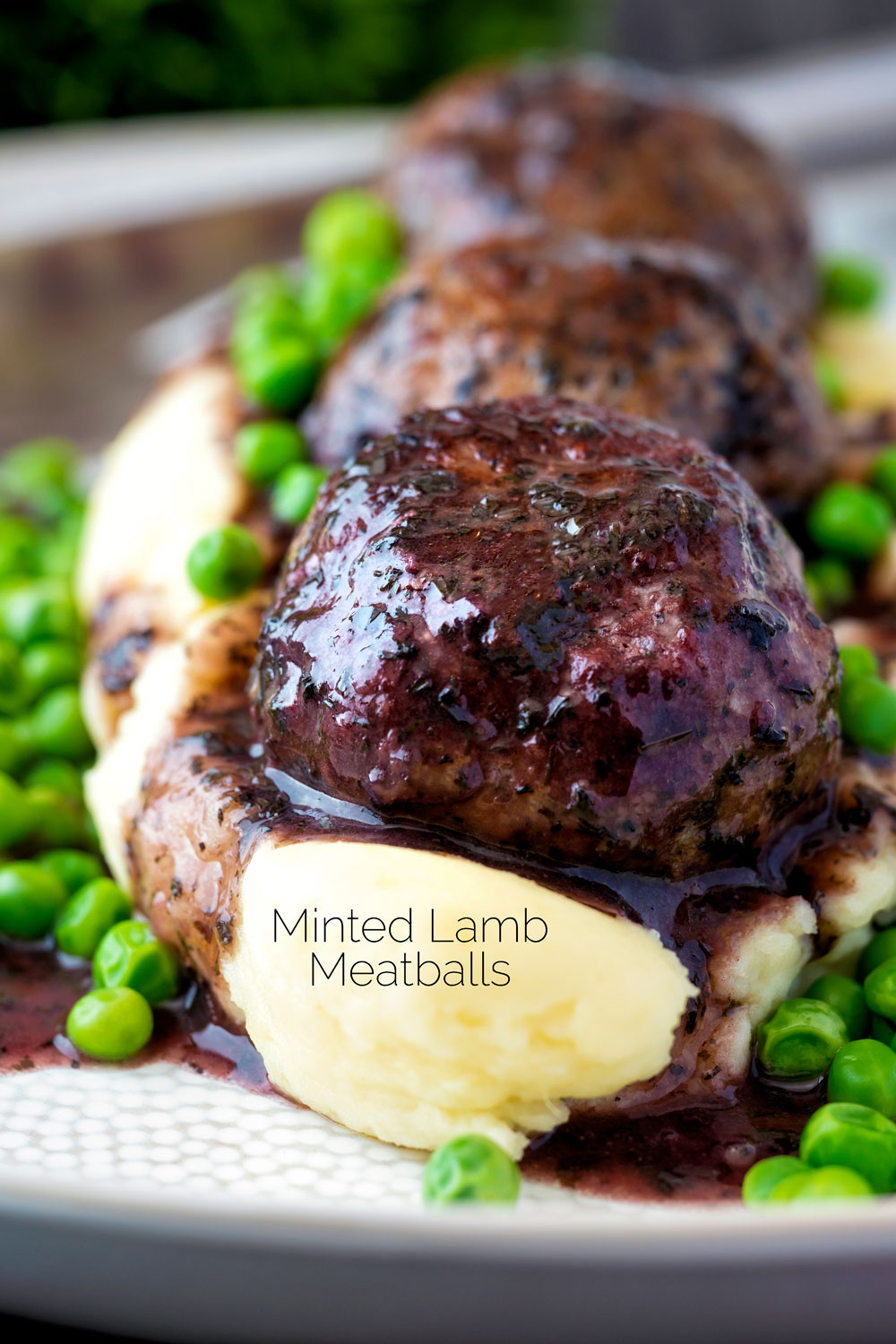 Minted Lamb Meatballs Recipe Krumpli