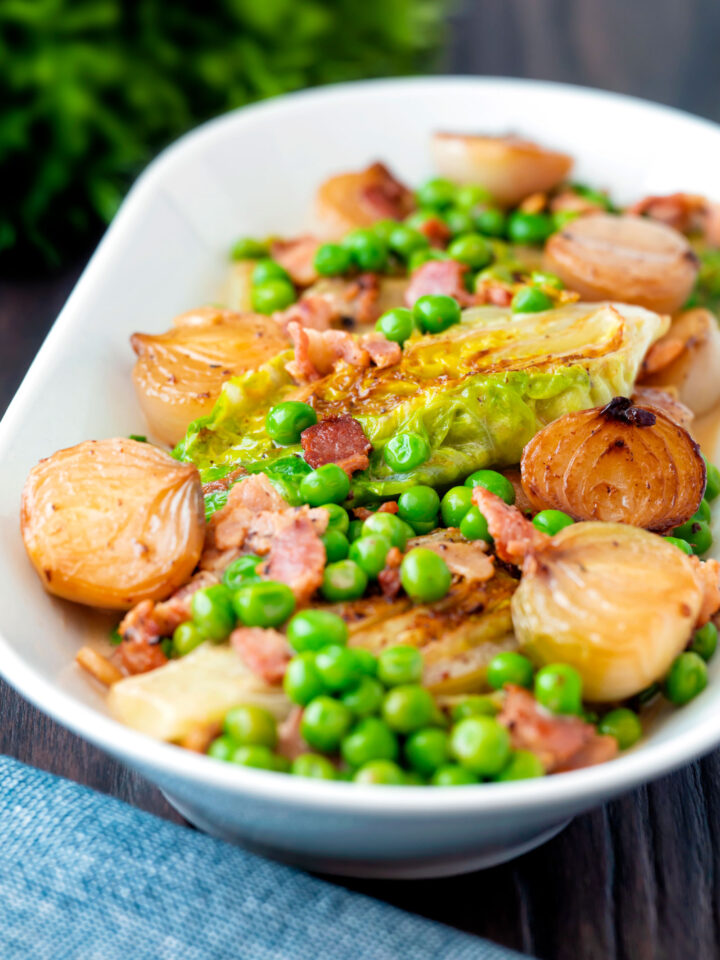 Petits Pois a la Francaise or French Braised Peas - Krumpli