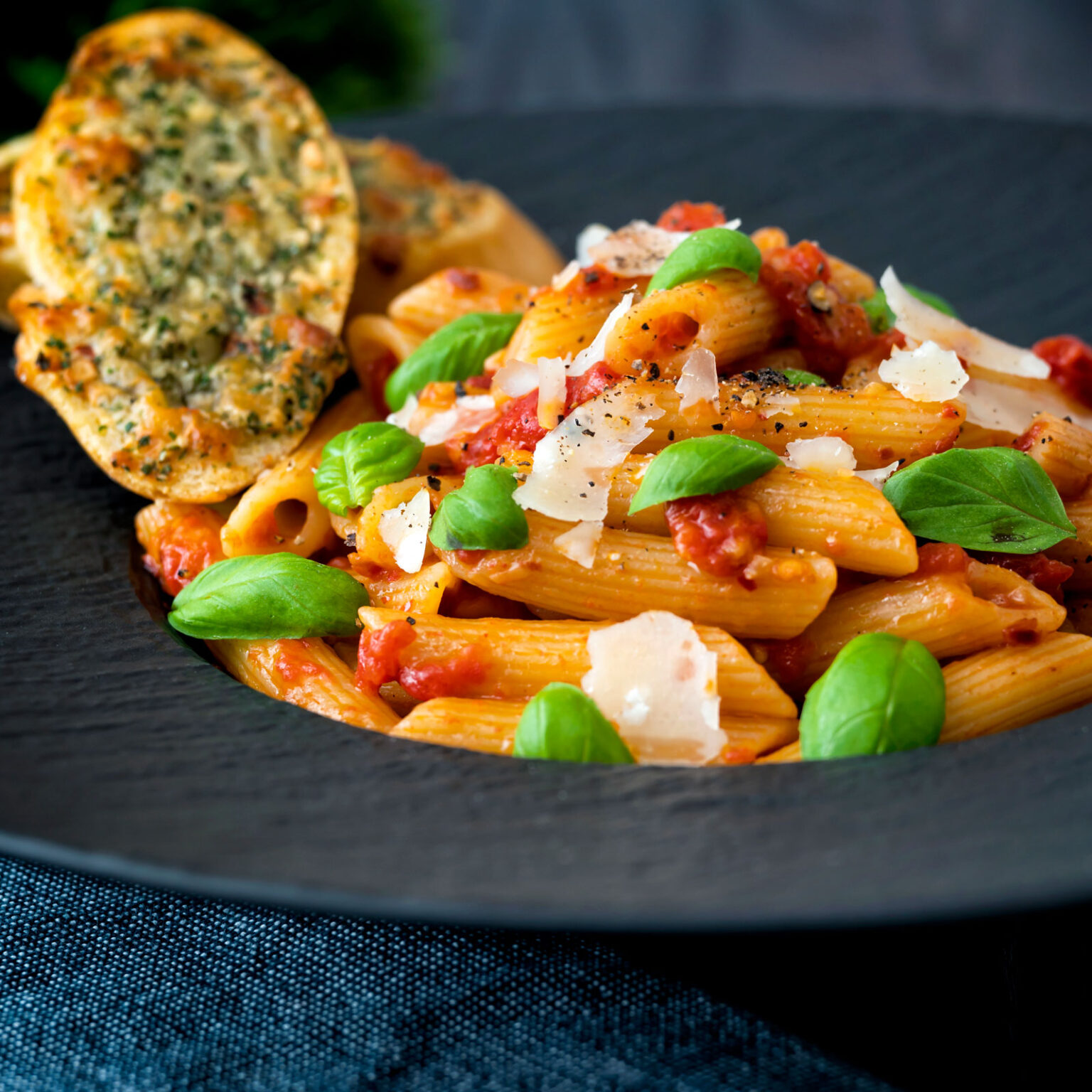 Penne Arrabbiata Spicy Italian Tomato Pasta - Krumpli