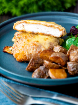 Chicken Parmo Teesside Cheesy Indulgence - Krumpli