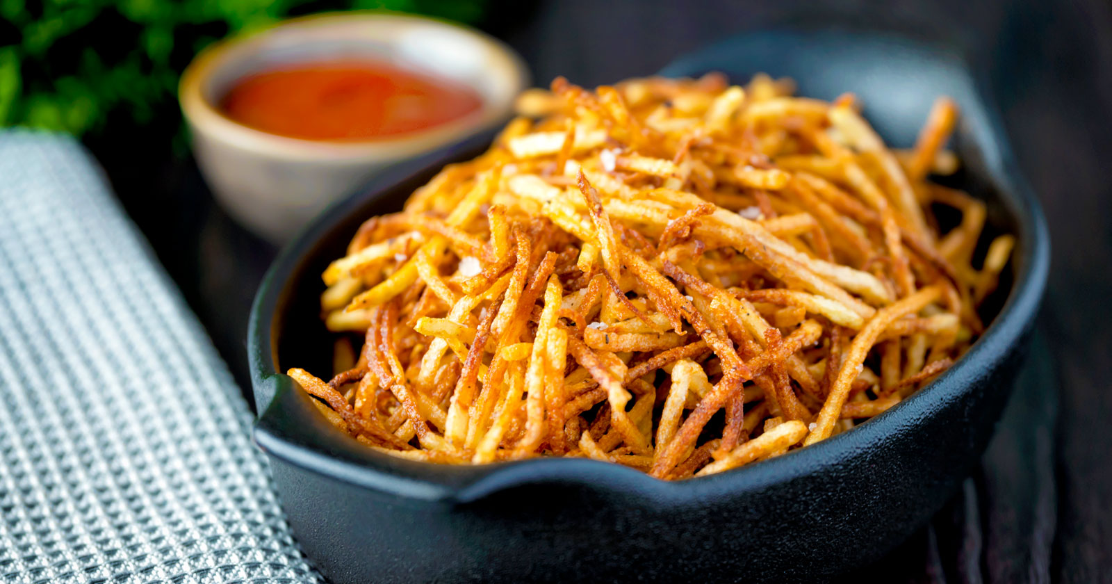 Straw Potatoes or Crispy Matchstick Potatoes - Krumpli