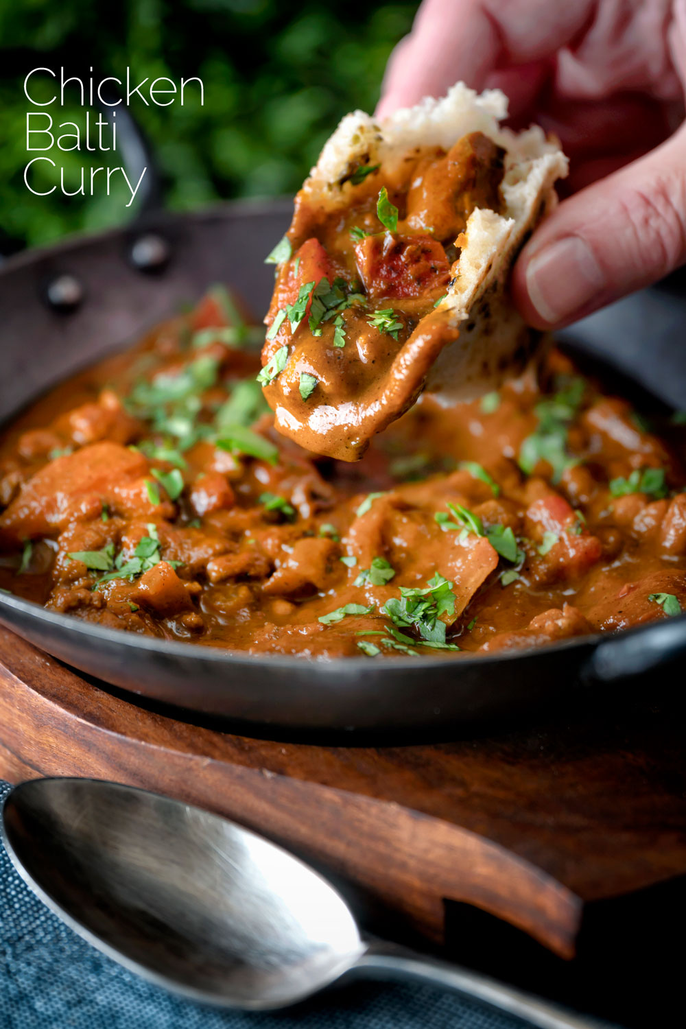 Chicken Balti a British Indian Curry - Krumpli