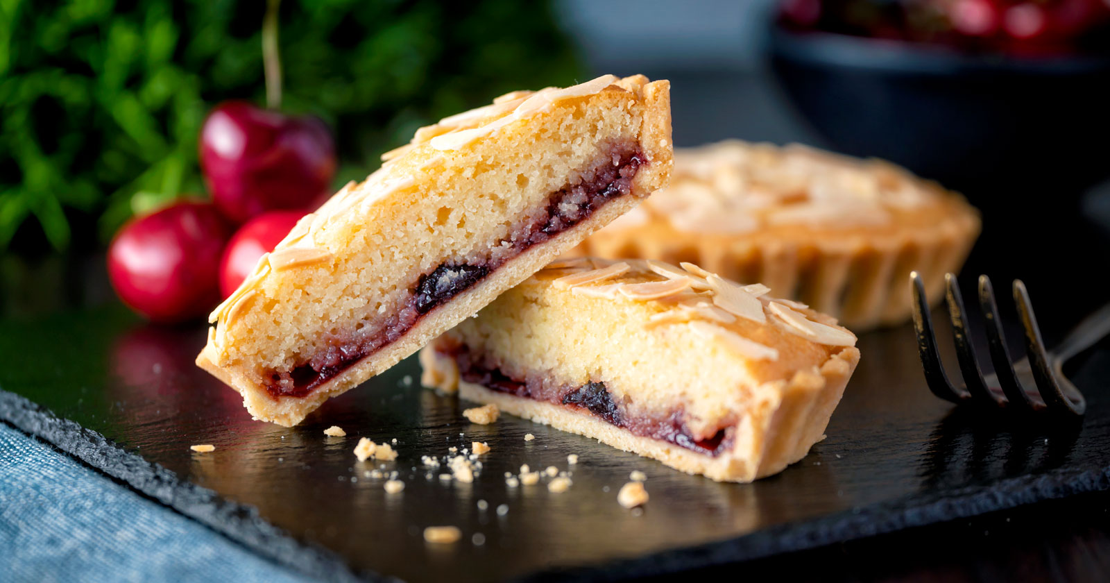 Mini Bakewell Tarts a British Favourite - Krumpli