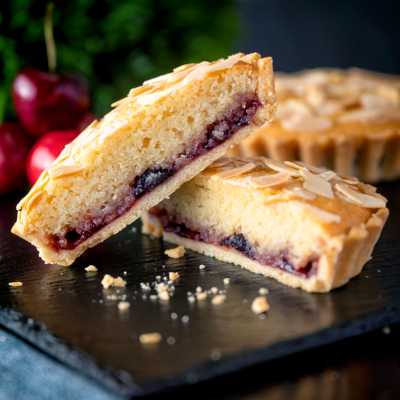 Mini Bakewell Tarts a British Favourite - Krumpli