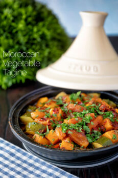 Moroccan Vegetable Tagine with Harissa - Krumpli