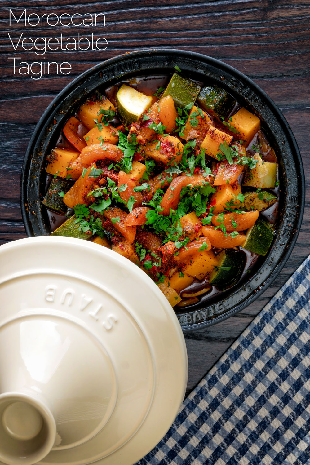 Moroccan Vegetable Tagine with Harissa - Krumpli