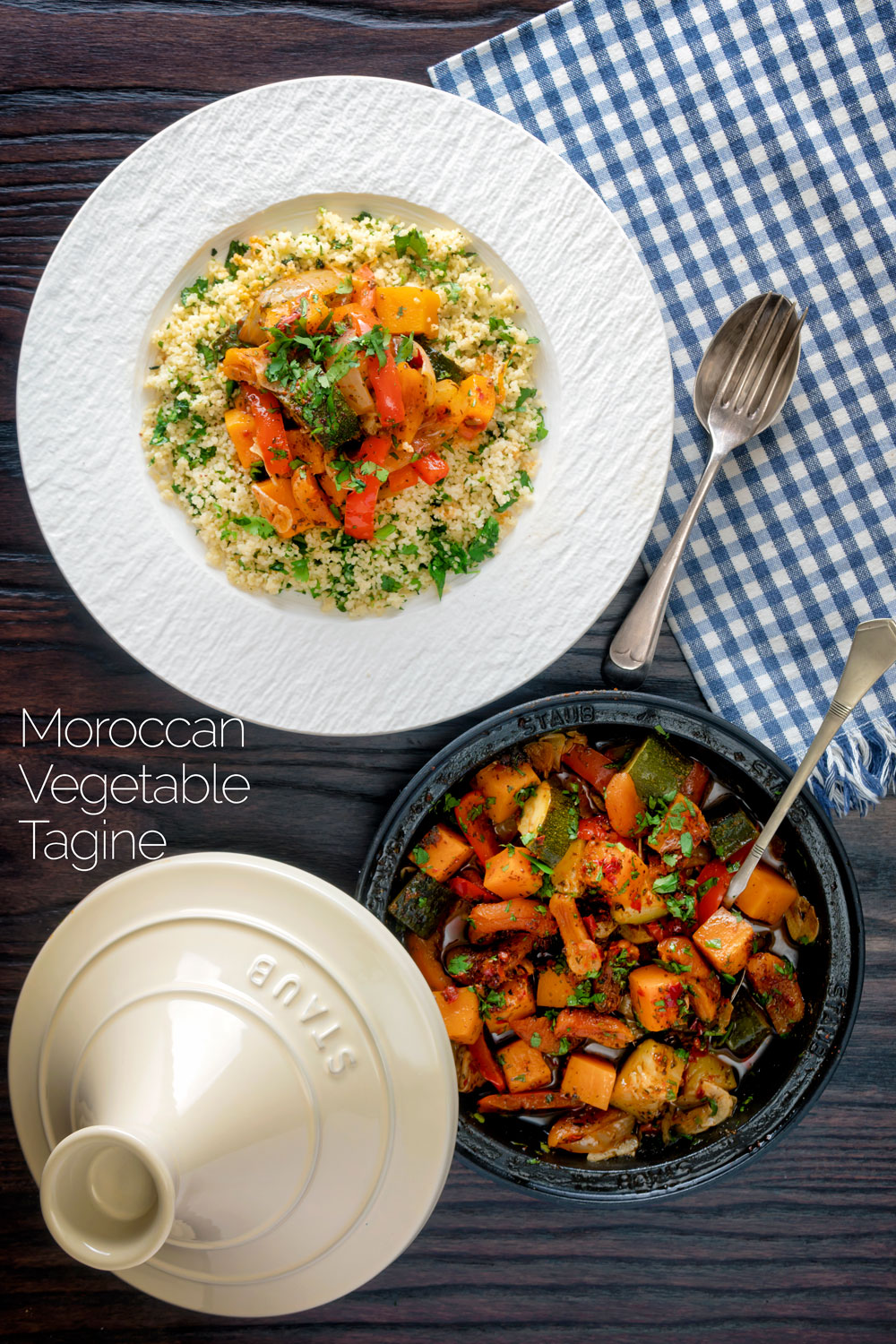 Moroccan Vegetable Tagine with Harissa - Krumpli
