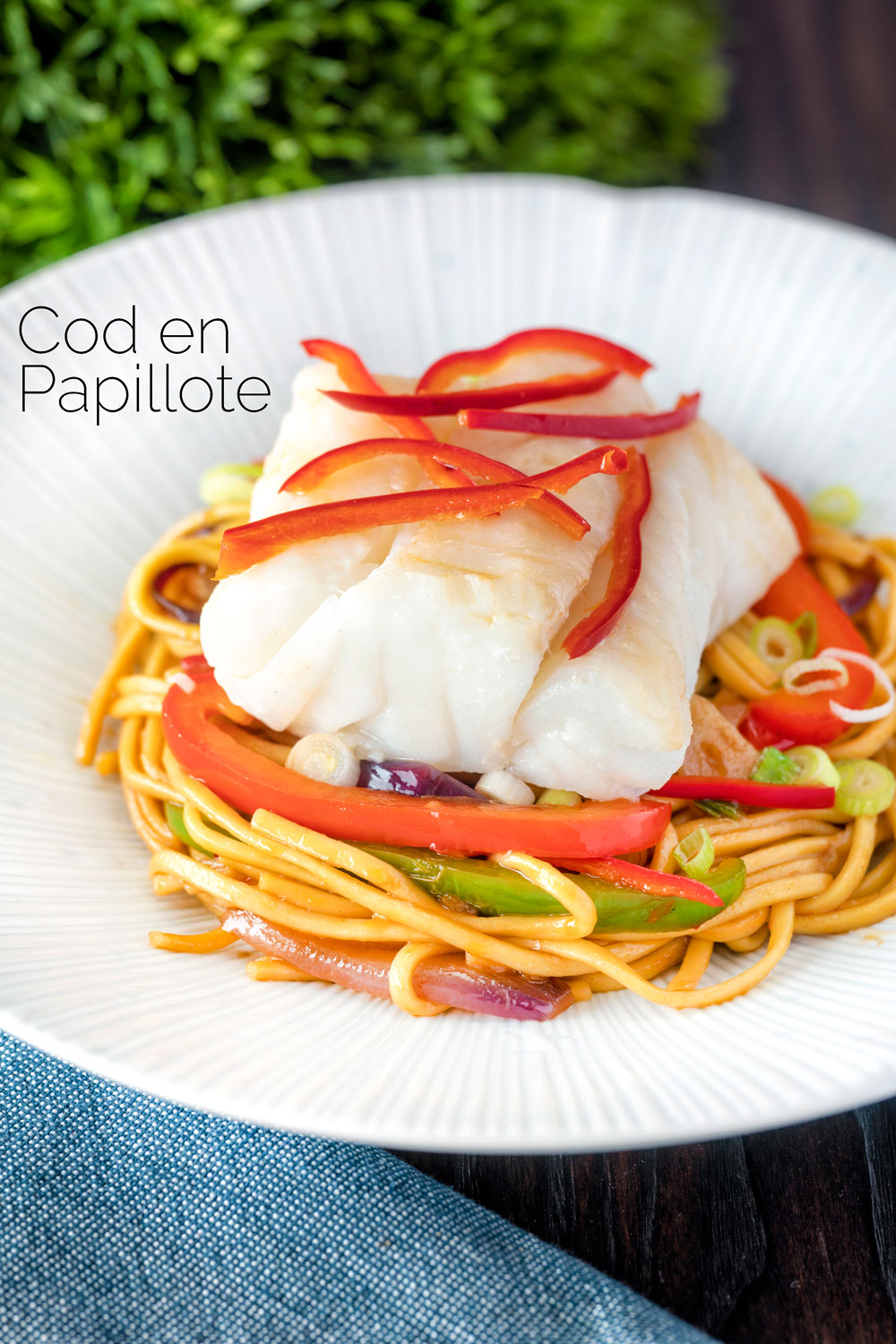 Cod en Papillote or Fish in Parchment - Krumpli