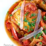 Chicken Basque with Bell Peppers - Krumpli