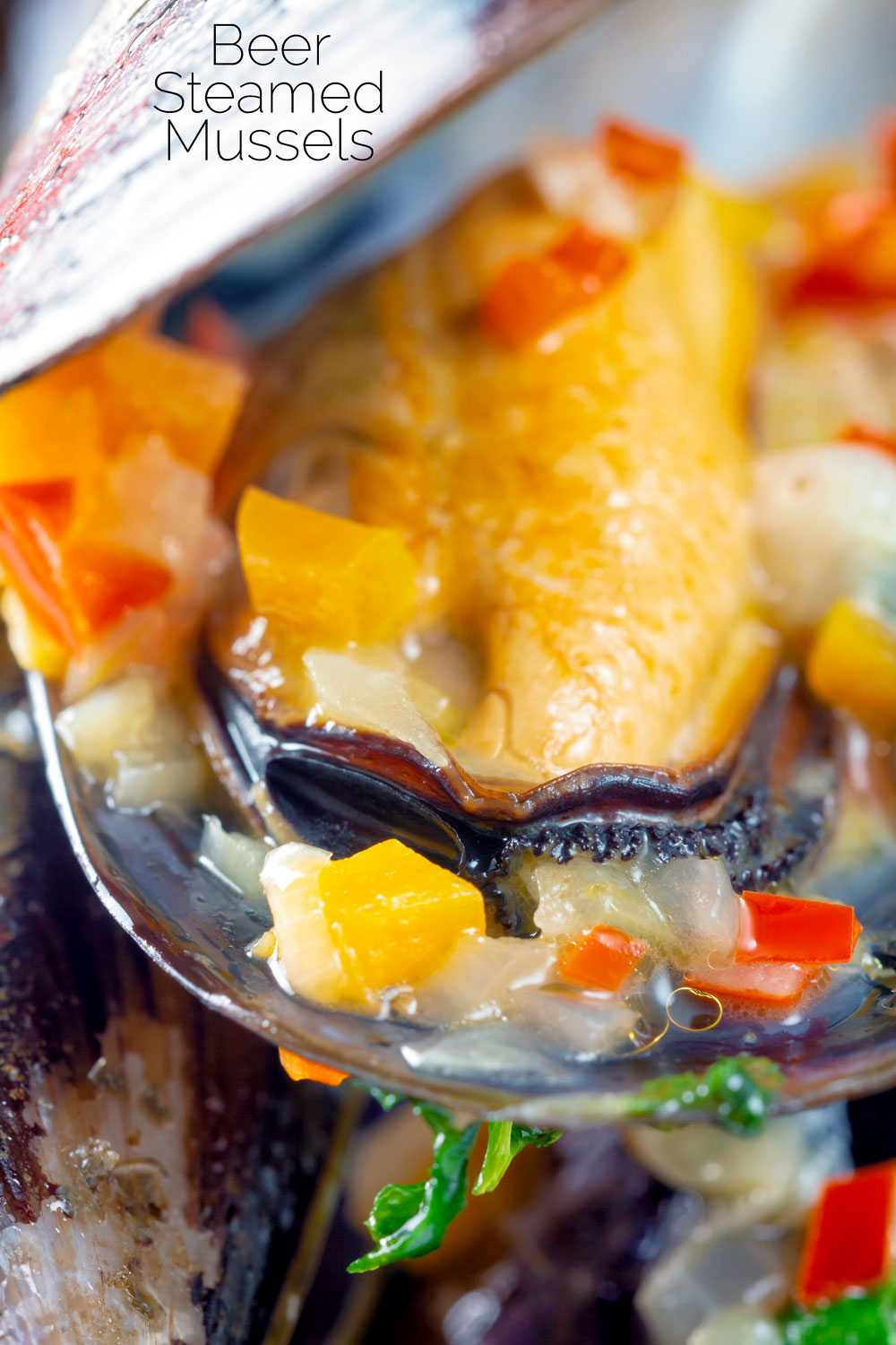 Beer Steamed Mussels with Chilli - Krumpli