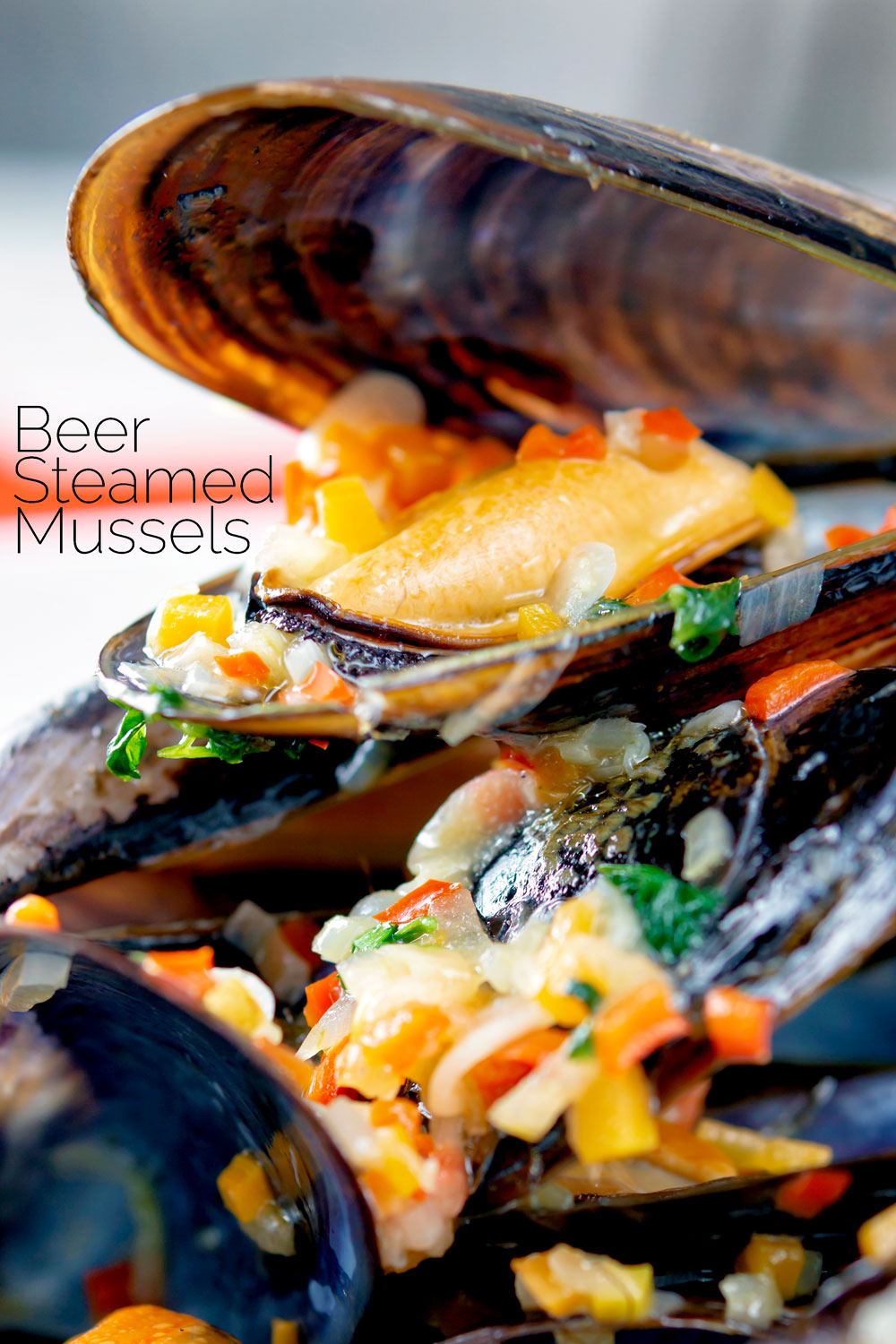 Beer Steamed Mussels with Chilli - Krumpli