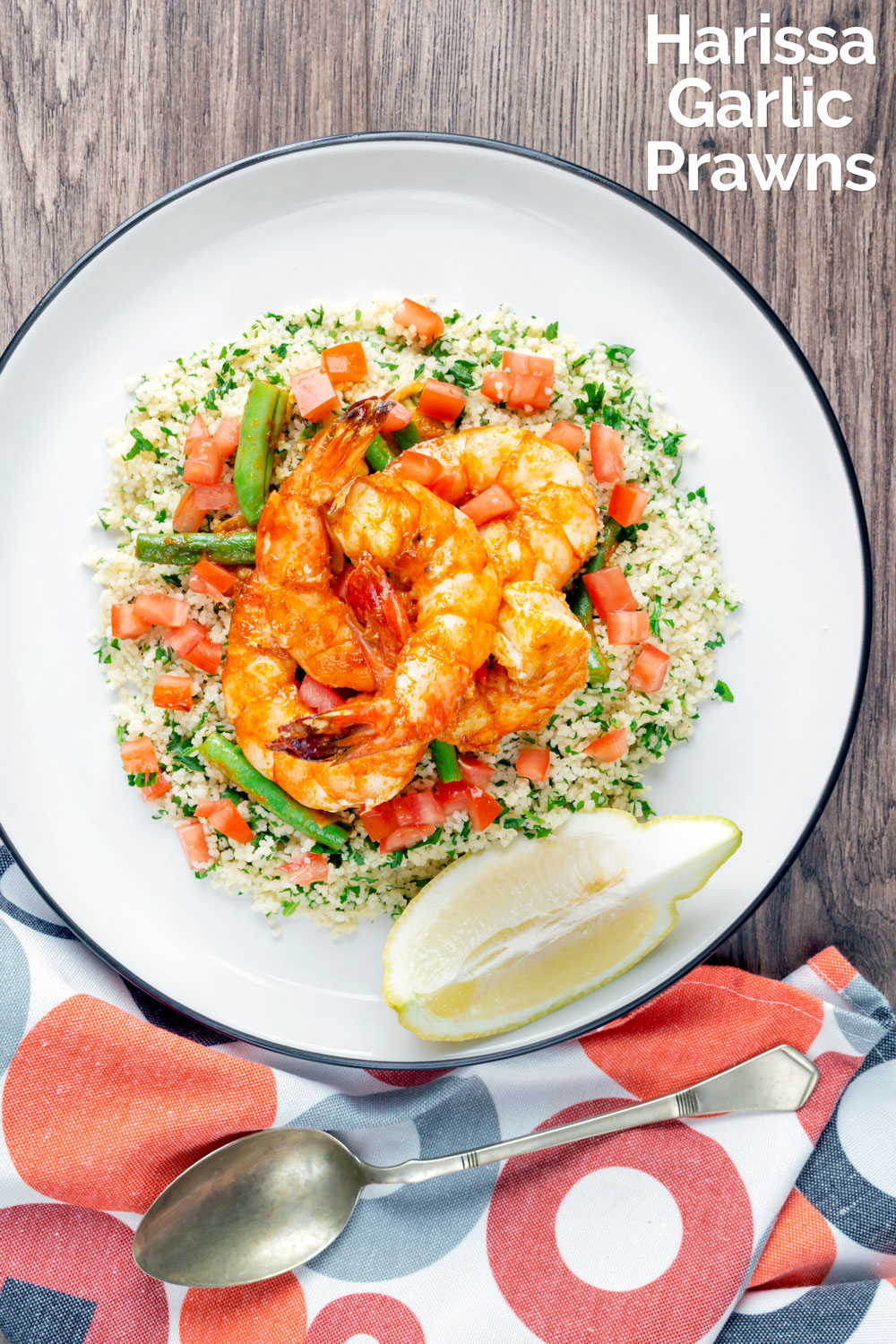 Harissa Prawns Moroccan Influenced Garlic Shrimp - Krumpli