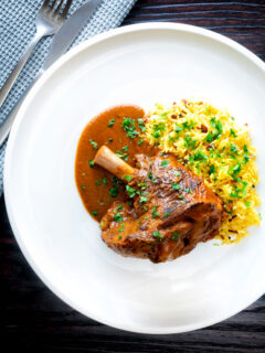 Lamb Shank Curry or Nalli Gosht - Krumpli