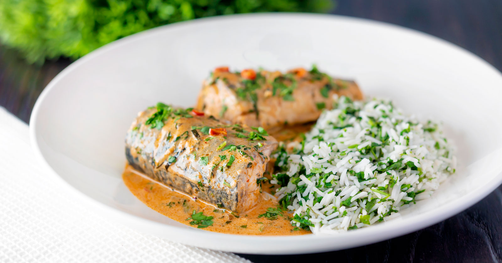 Choo Chee Curry with Mackerel - Krumpli