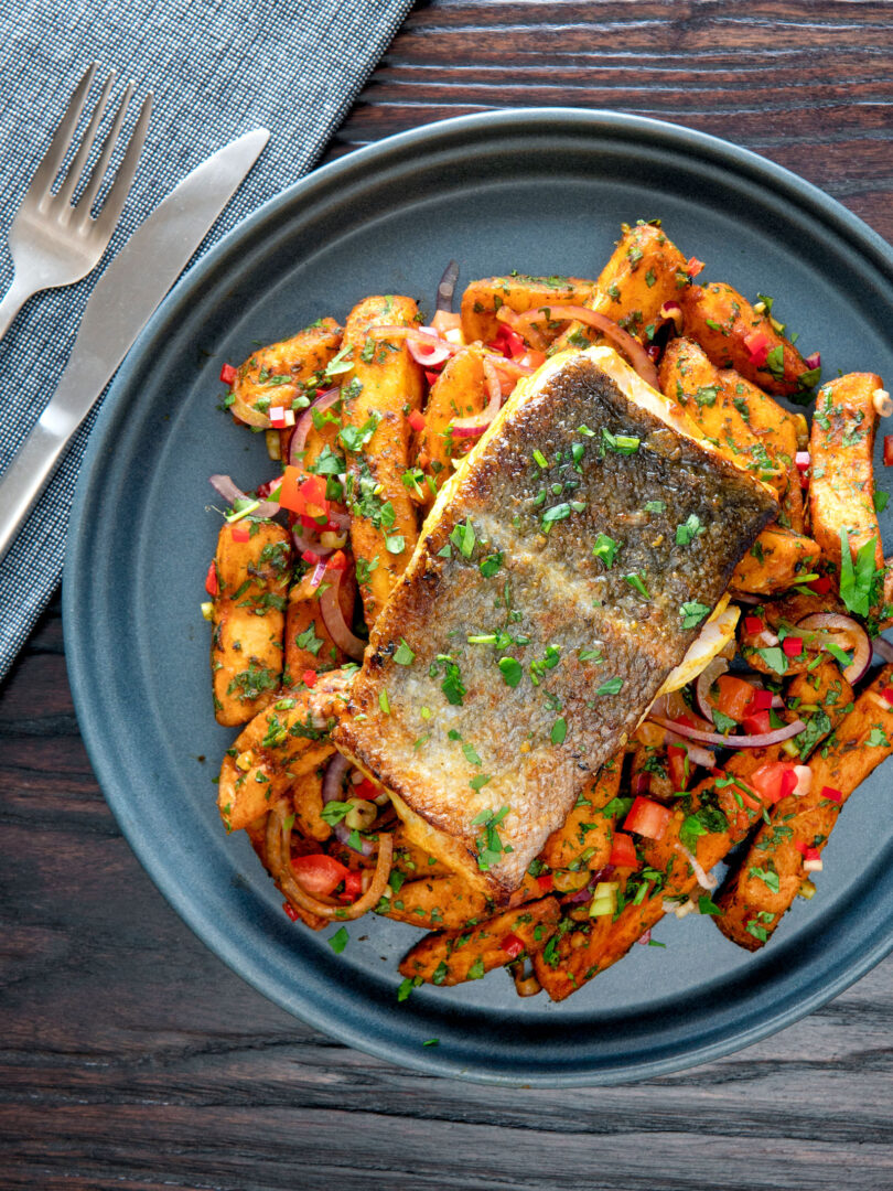 Masala Fish with Coley Fillet - Krumpli
