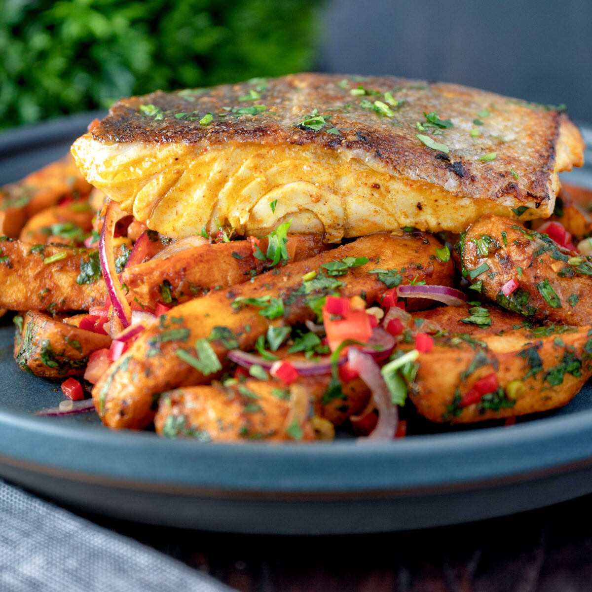 Masala Fish with Coley Fillet - Krumpli