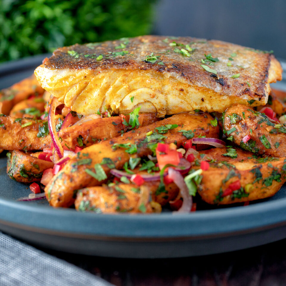 Masala Fish with Coley Fillet - Krumpli