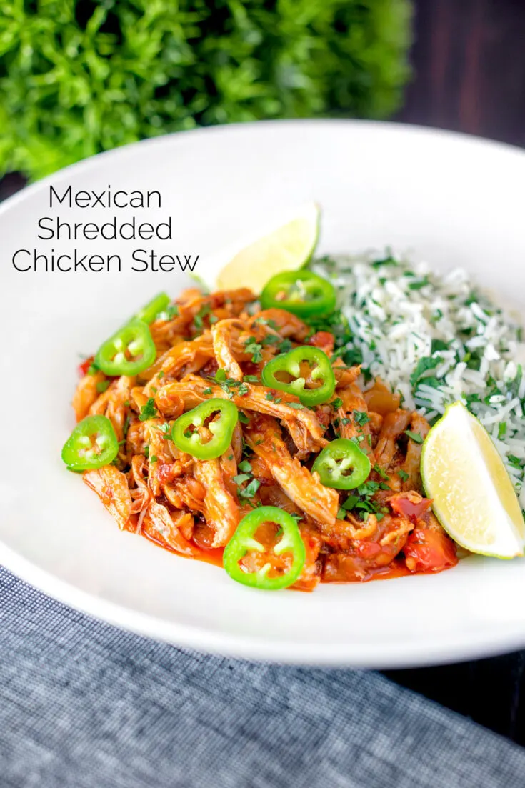 Mexican Chicken Stew, Slow Cooker or Stovetop - Krumpli