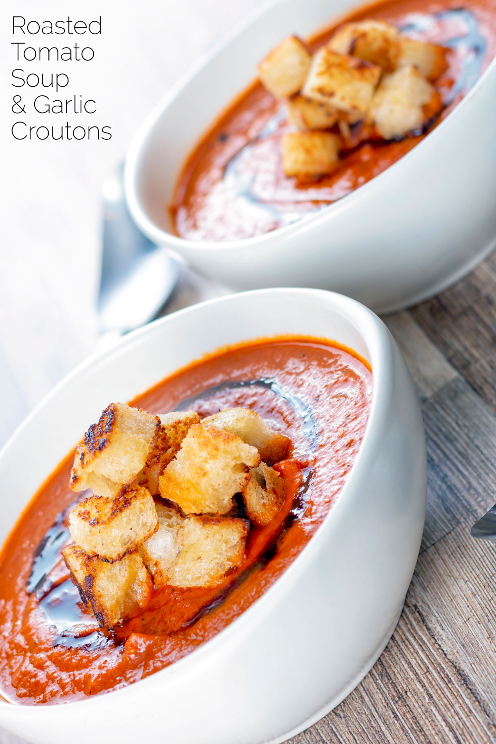 Roasted Tomato and Garlic Soup Recipe - Krumpli