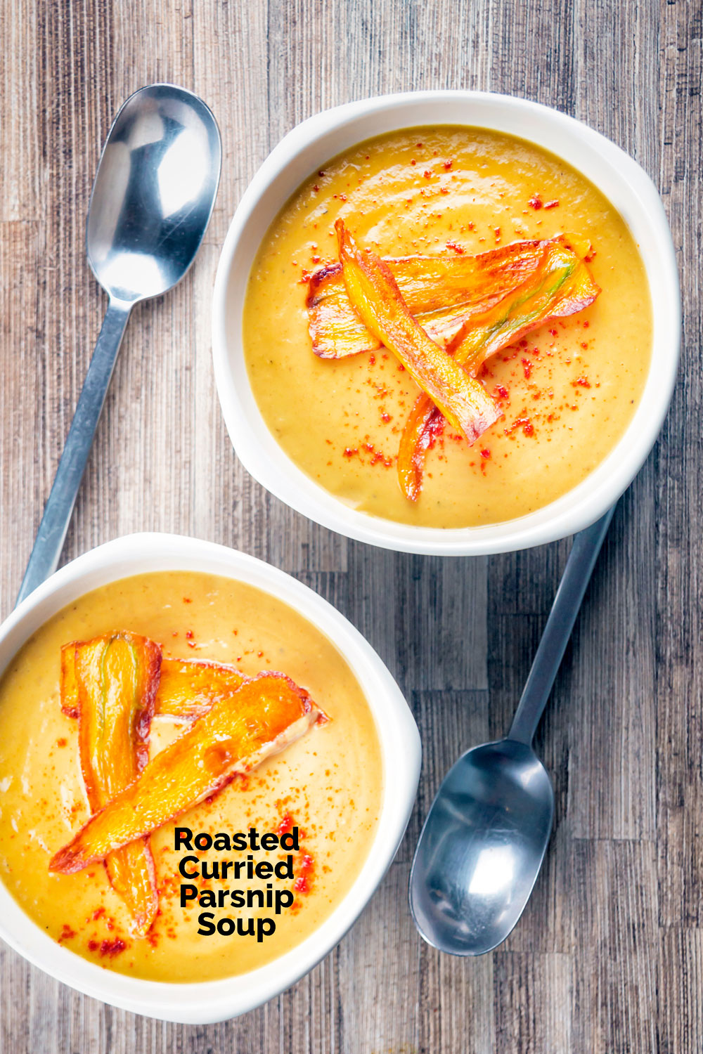 Roasted Curried Parsnip Soup - Krumpli
