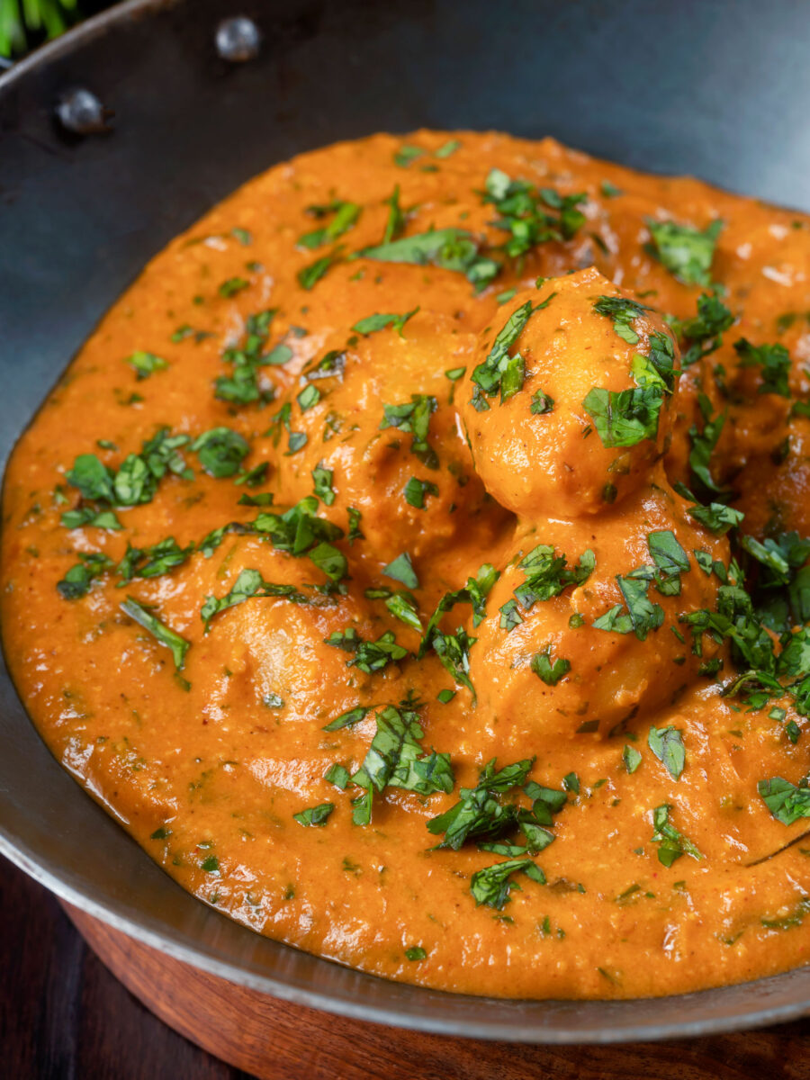 Dum Aloo Potato Curry - Krumpli