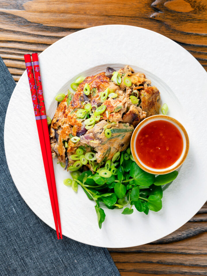 Chicken Egg Foo Yung Chinese Takeaway Omelette - Krumpli