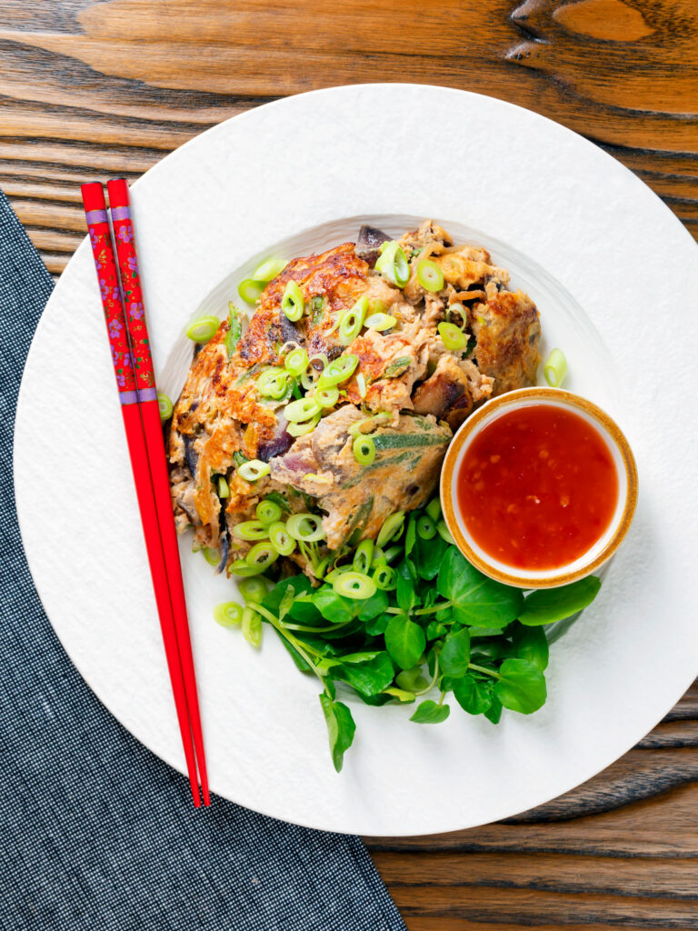 Chicken Egg Foo Yung Chinese Takeaway Omelette - Krumpli