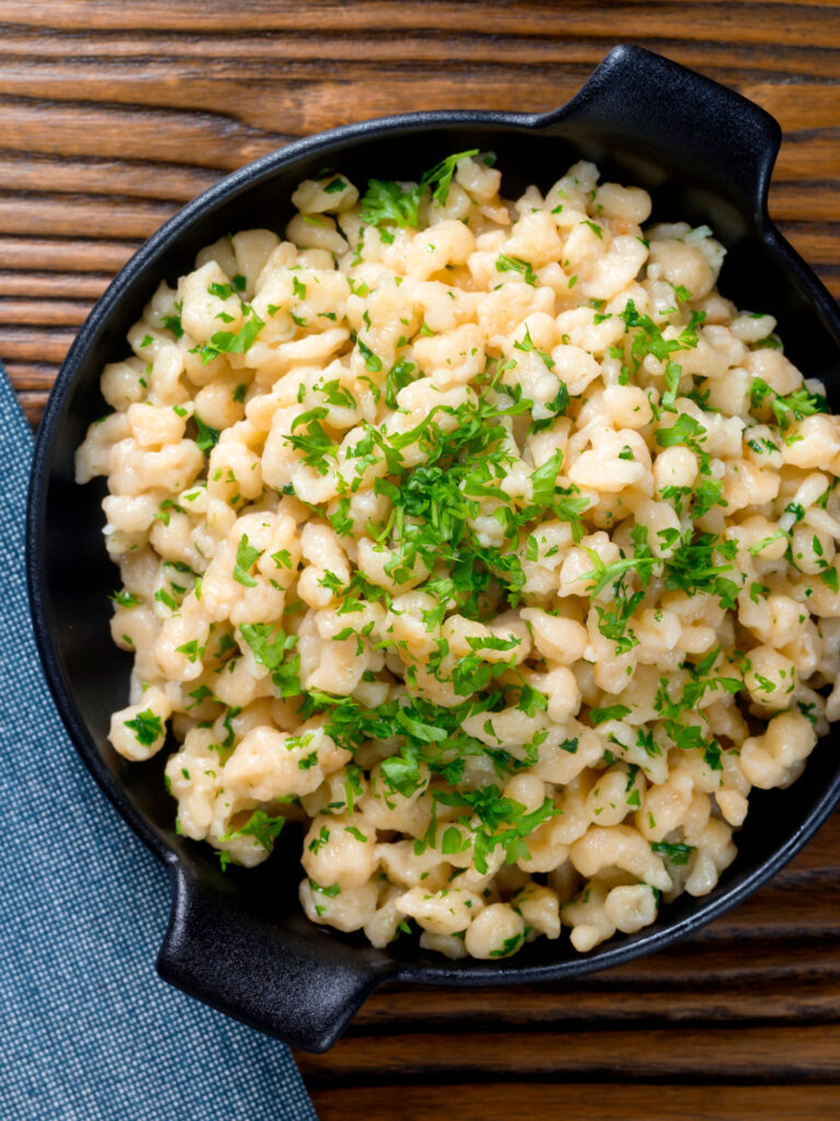 Hungarian Nokedli Dumplings - Krumpli
