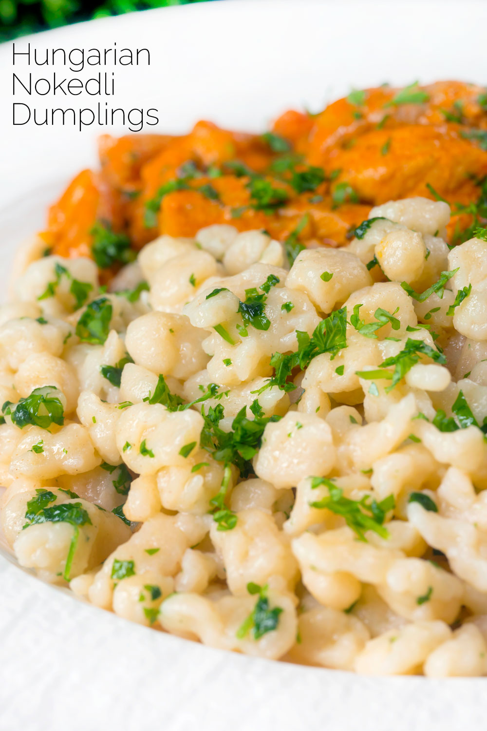 Hungarian Nokedli Dumplings - Krumpli